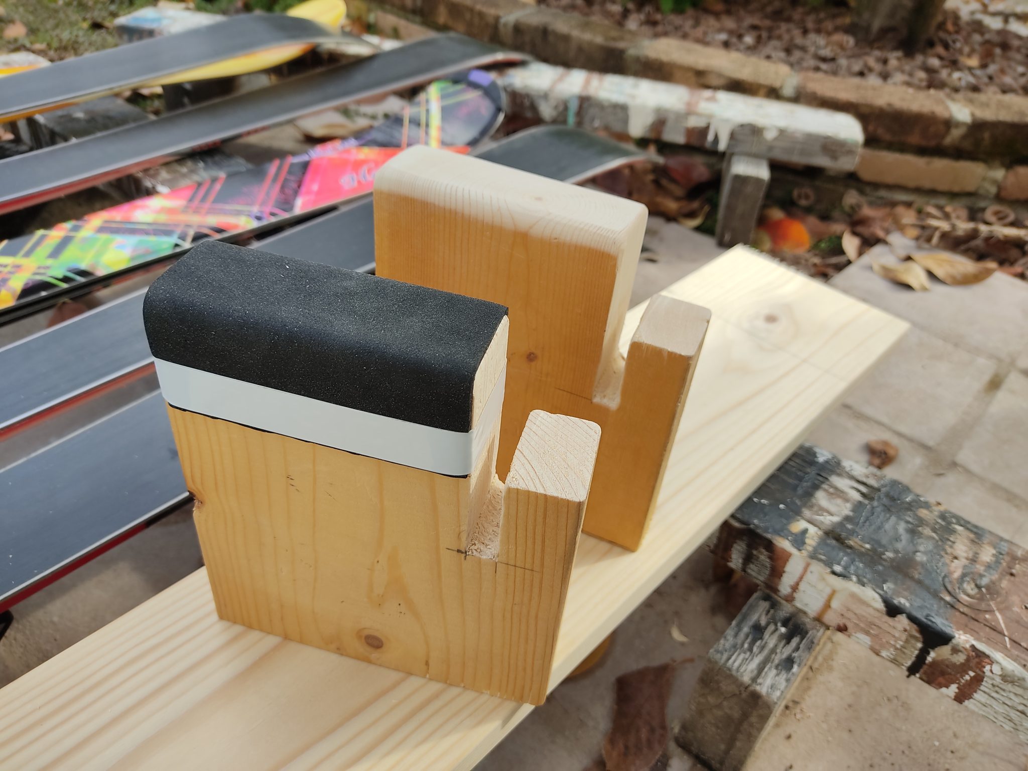 スキーバイスを自作してみた｜木材で簡単スキーバイス | marut-diy