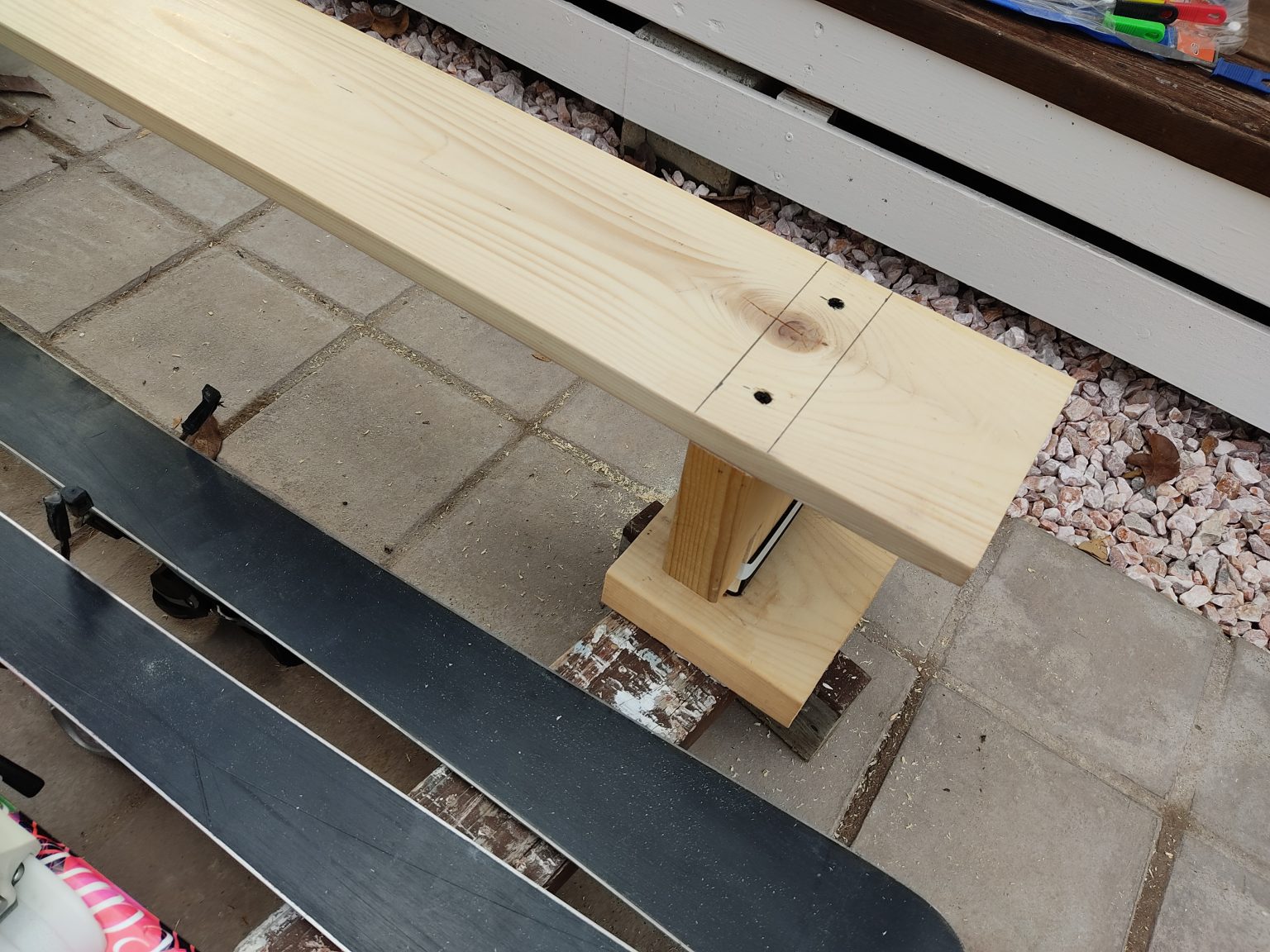 スキーバイスを自作してみた｜木材で簡単スキーバイス | marut-diy