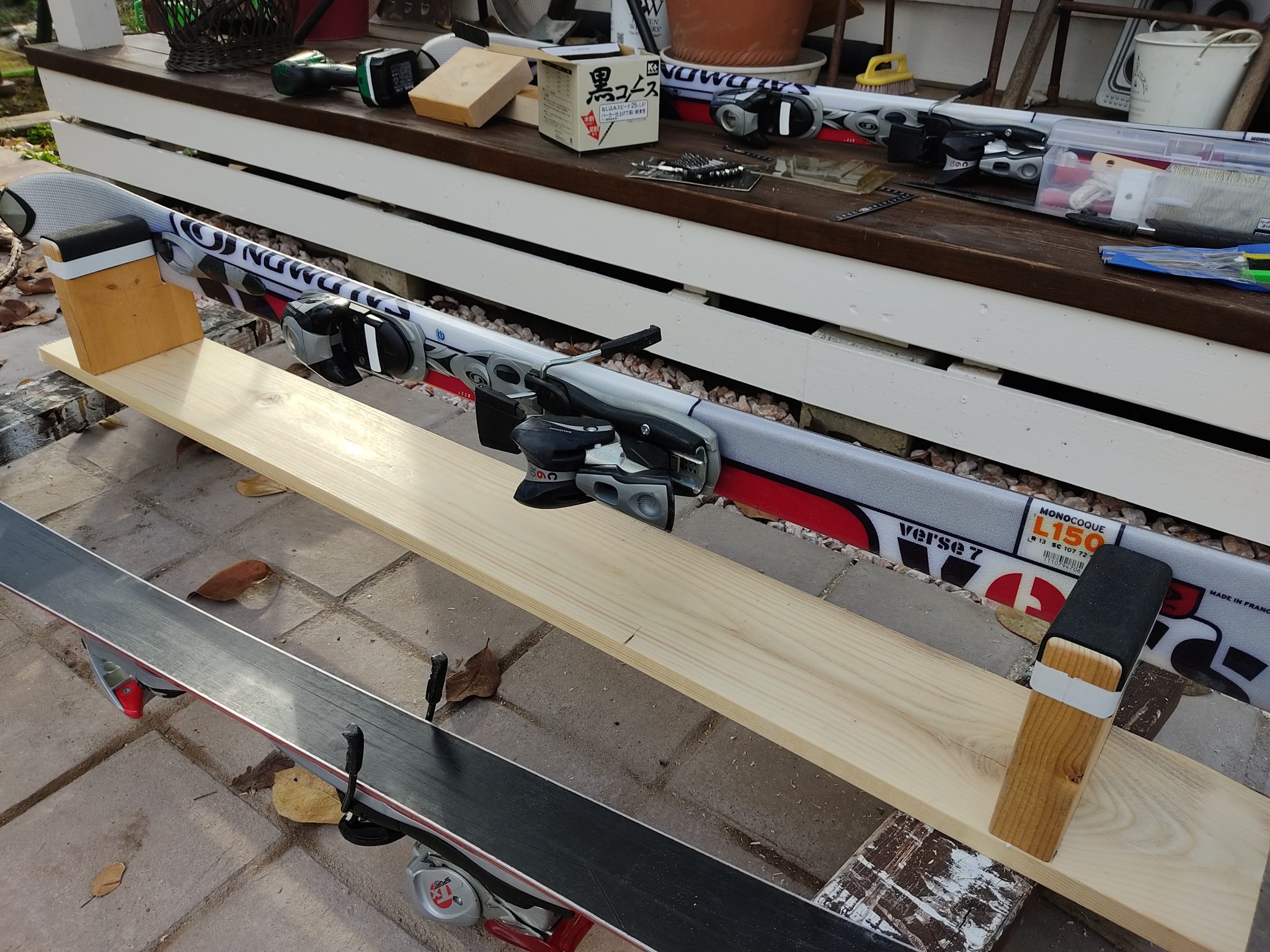 スキーバイスを自作してみた｜木材で簡単スキーバイス | marut-diy